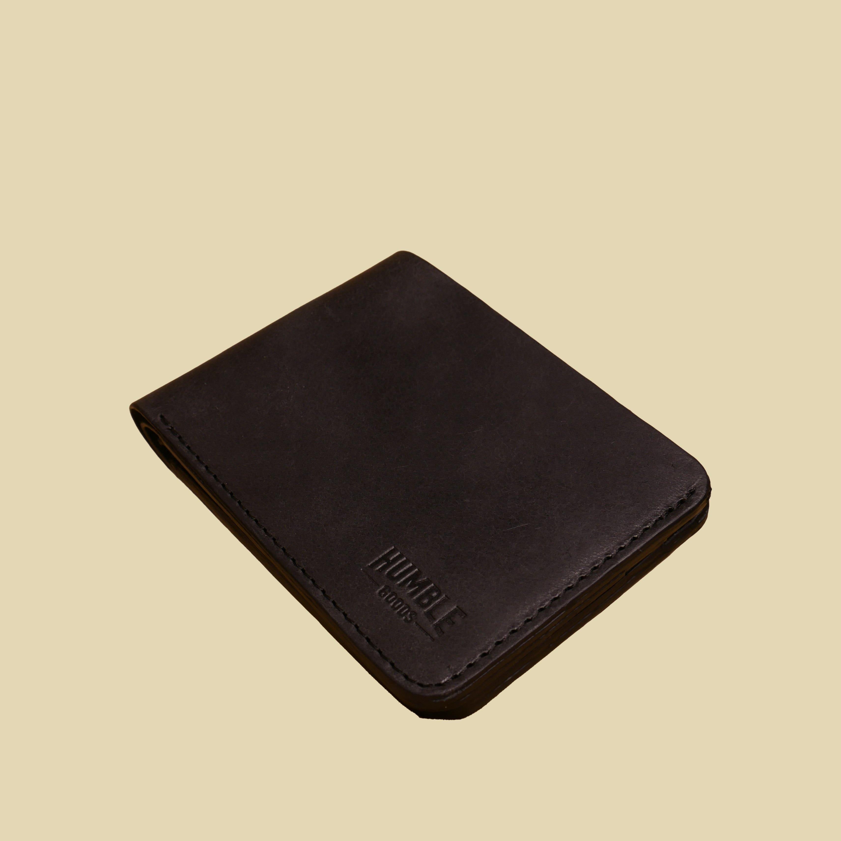Bifold Wallet | Charcoal Black – Humble Goods